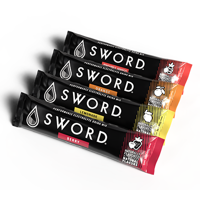 Sword Electrolyte Powder | Single-Serve Sachets - Pack of 50
